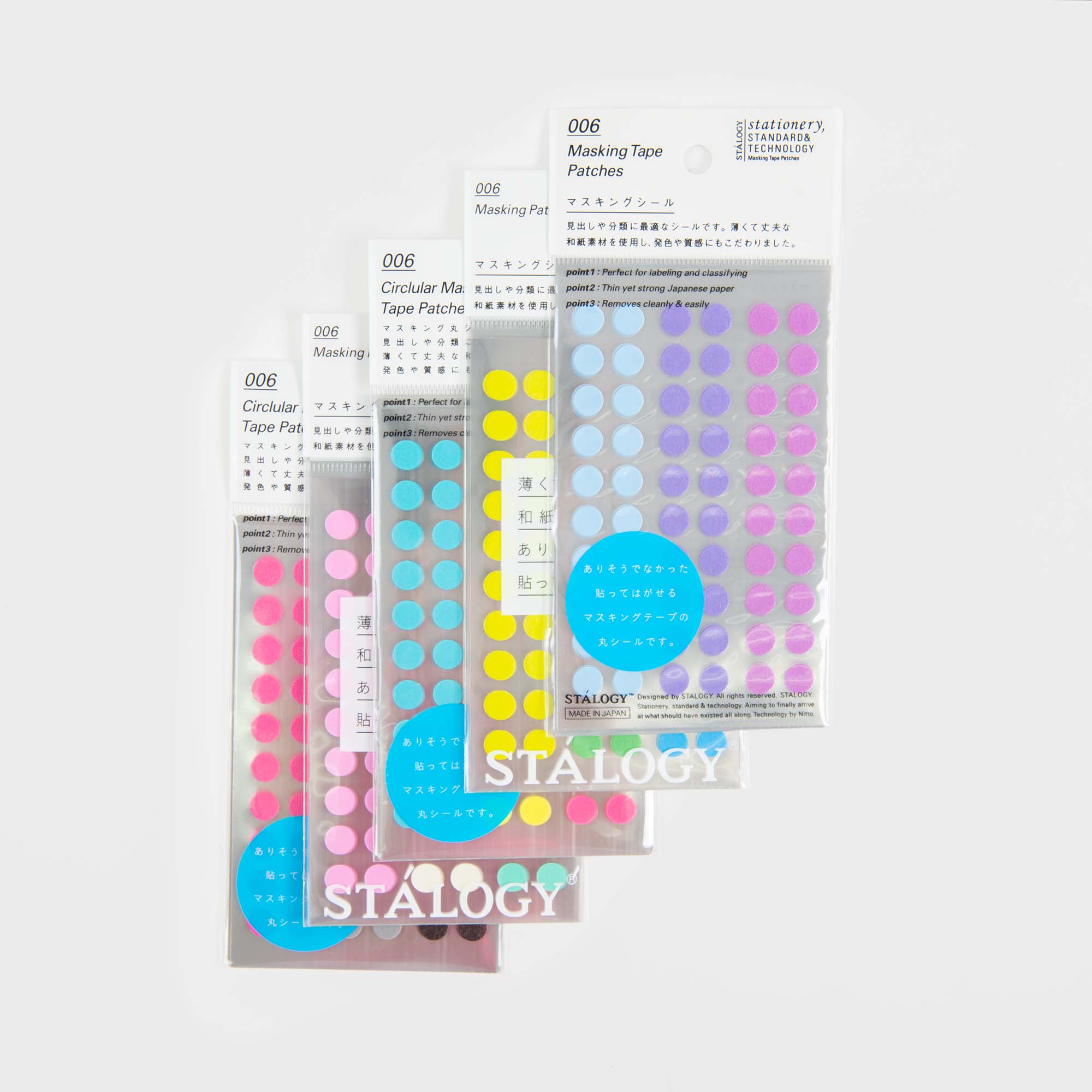 Circular Masking Tape Patches