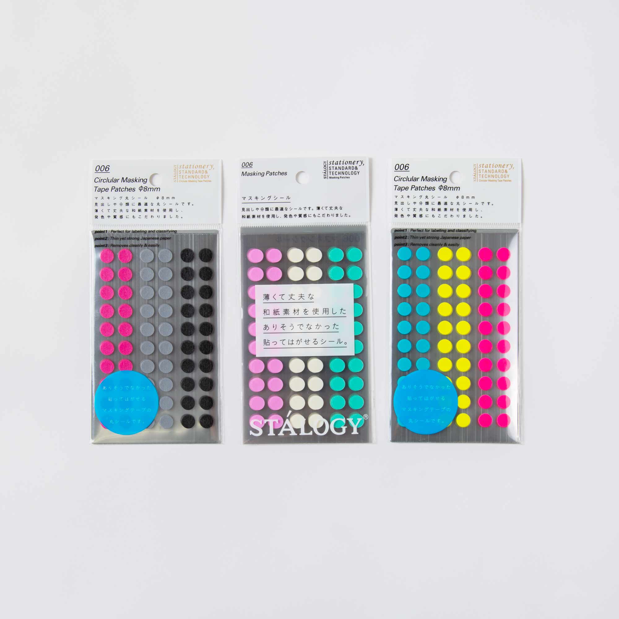 Circular Masking Tape Patches – paperlux.store